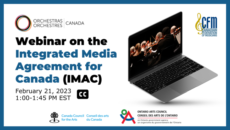 Webinar on the Integrated Media Agreement for Canada (IMAC ...